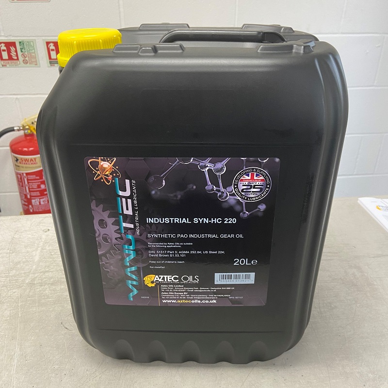 Aztec Syngear PAO220 Gear Oil Industrial