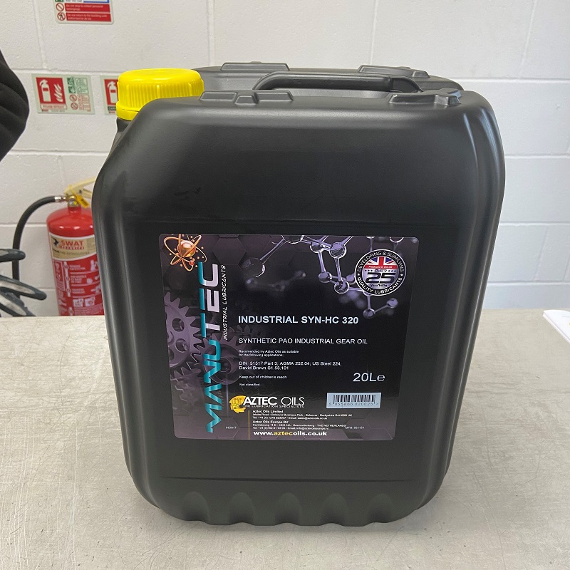 Aztec Syngear PAO 320 industrial gear oil 320