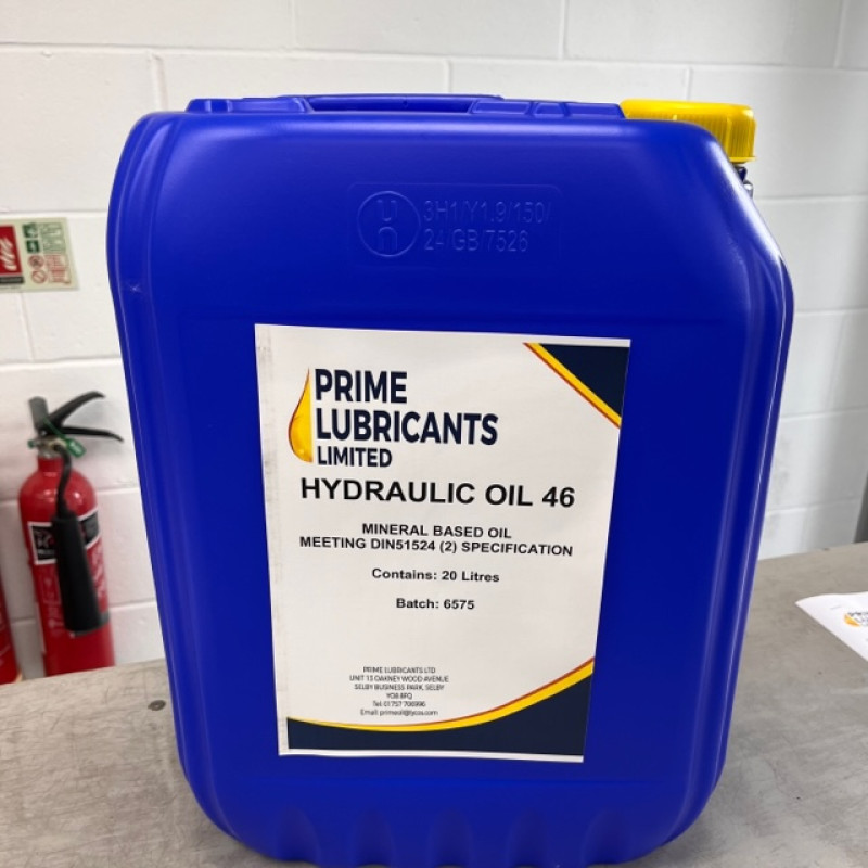 Prime Lubricants Hydraulic Oil ISO 46