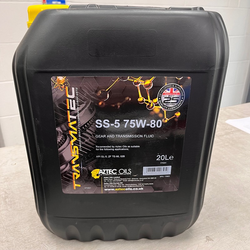 Semi Synthetic 75w80 GL5 Gear Oil